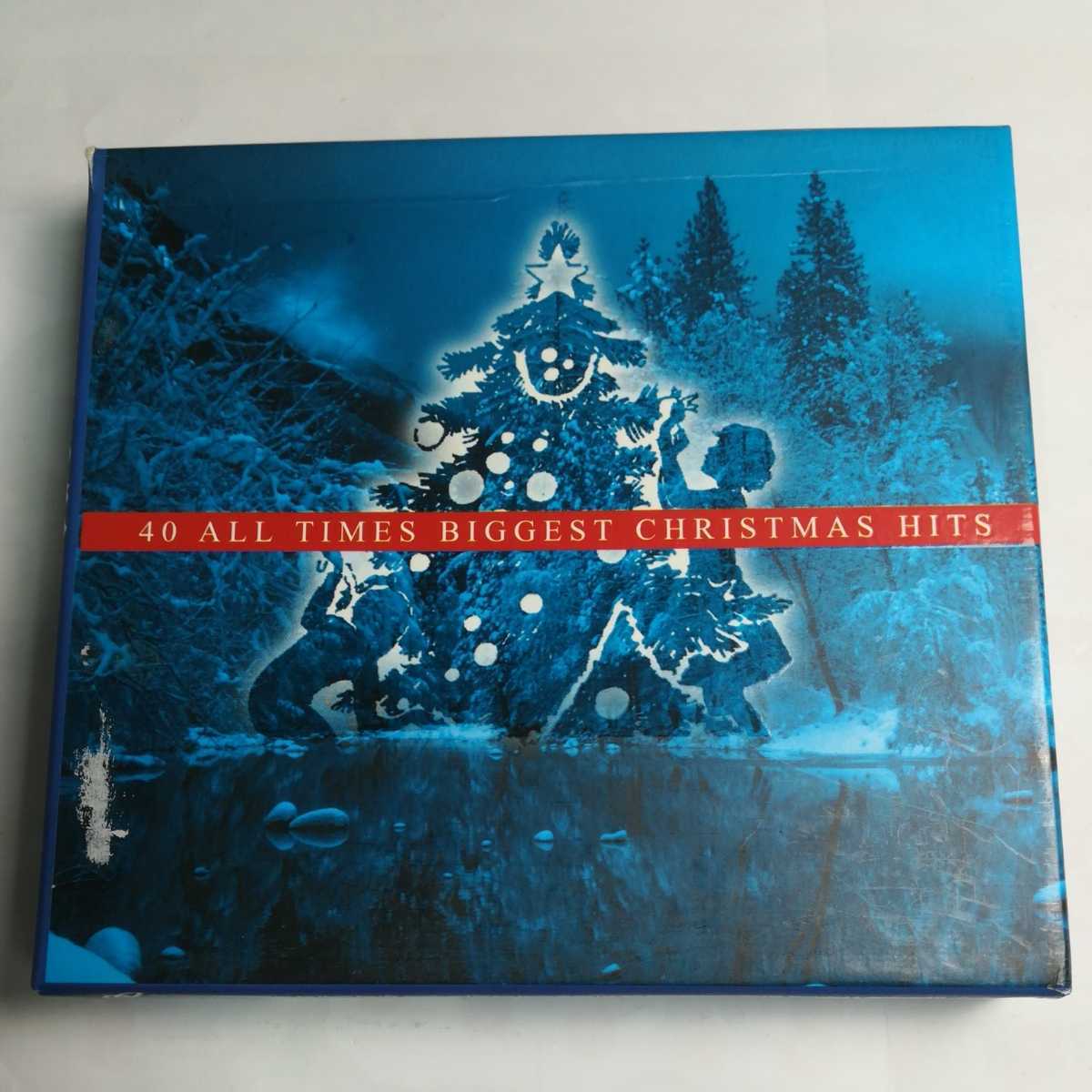 【傷や汚れあり】「40 All Times Biggest Christmas Hits」2枚組CD クリスマスソング 洋楽オムニバス 全40 ...