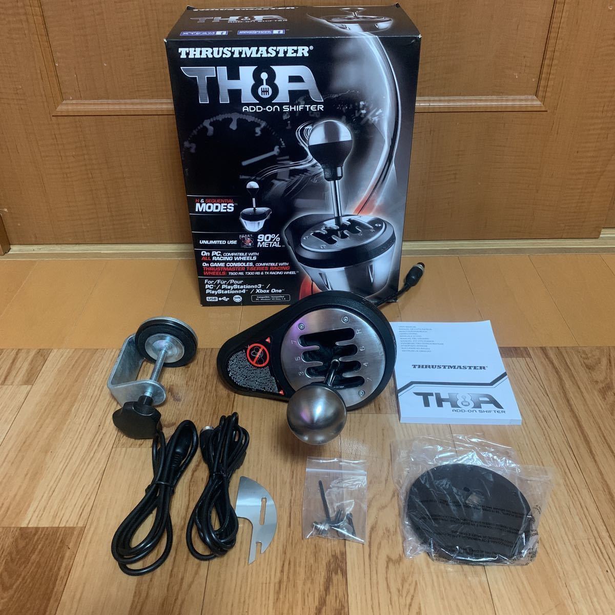 【やや傷や汚れあり】TH8A Shifter シフター ThrustMaster (PS4, Xbox One, PS3, Windows ...