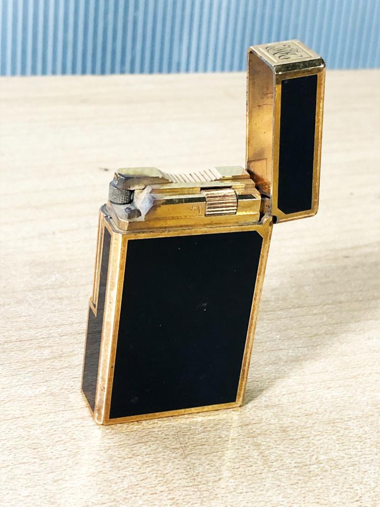 【やや傷や汚れあり】 ★ 中古★S.T.Dupont デュポン ガスライター 都彭 アンティーク ビンテージ 喫煙具 フランス製【ガスライター ...