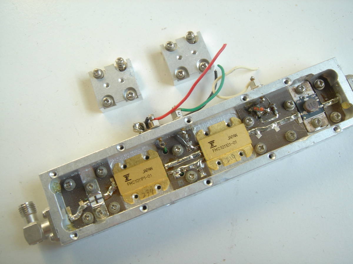 【傷や汚れあり】★ 10GHz パワーアンプジャンク FMC101101-01 出力1Wの落札情報詳細 - Yahoo!オークション落札価格検索 オークフリー