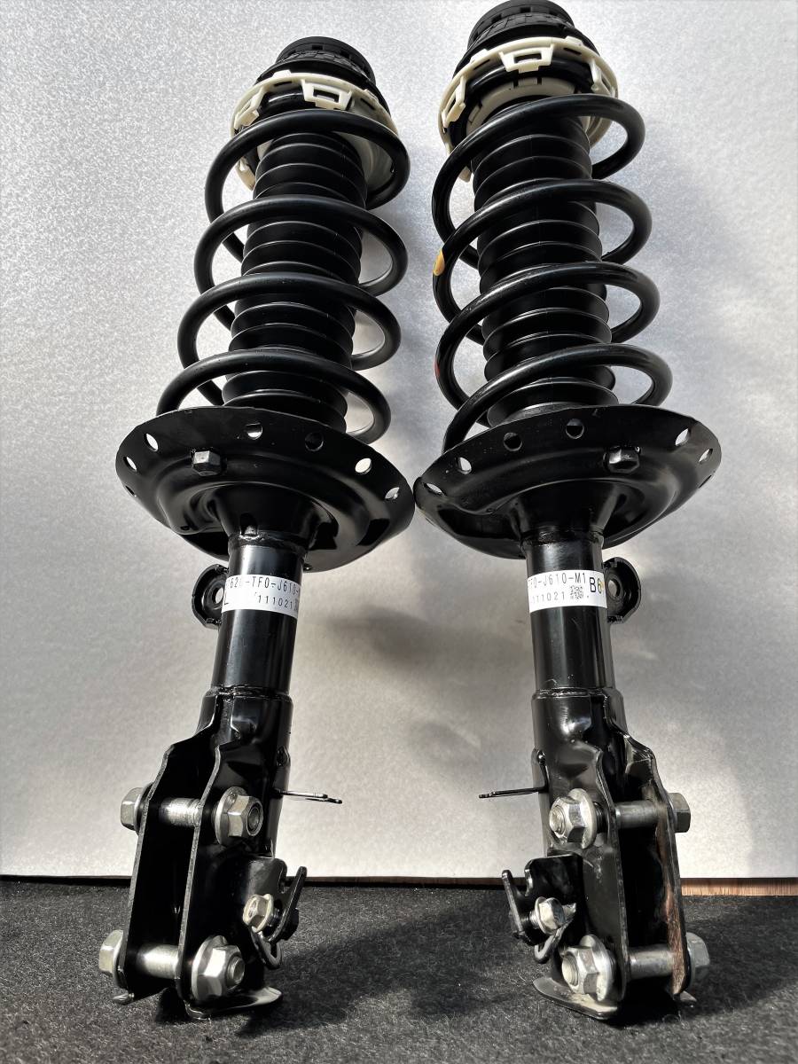 【目立った傷や汚れなし】送無★GE系フィットRS★フロントサスペンション左右SET GE6GE8 2011年 H23年 FIT RS ショック ...