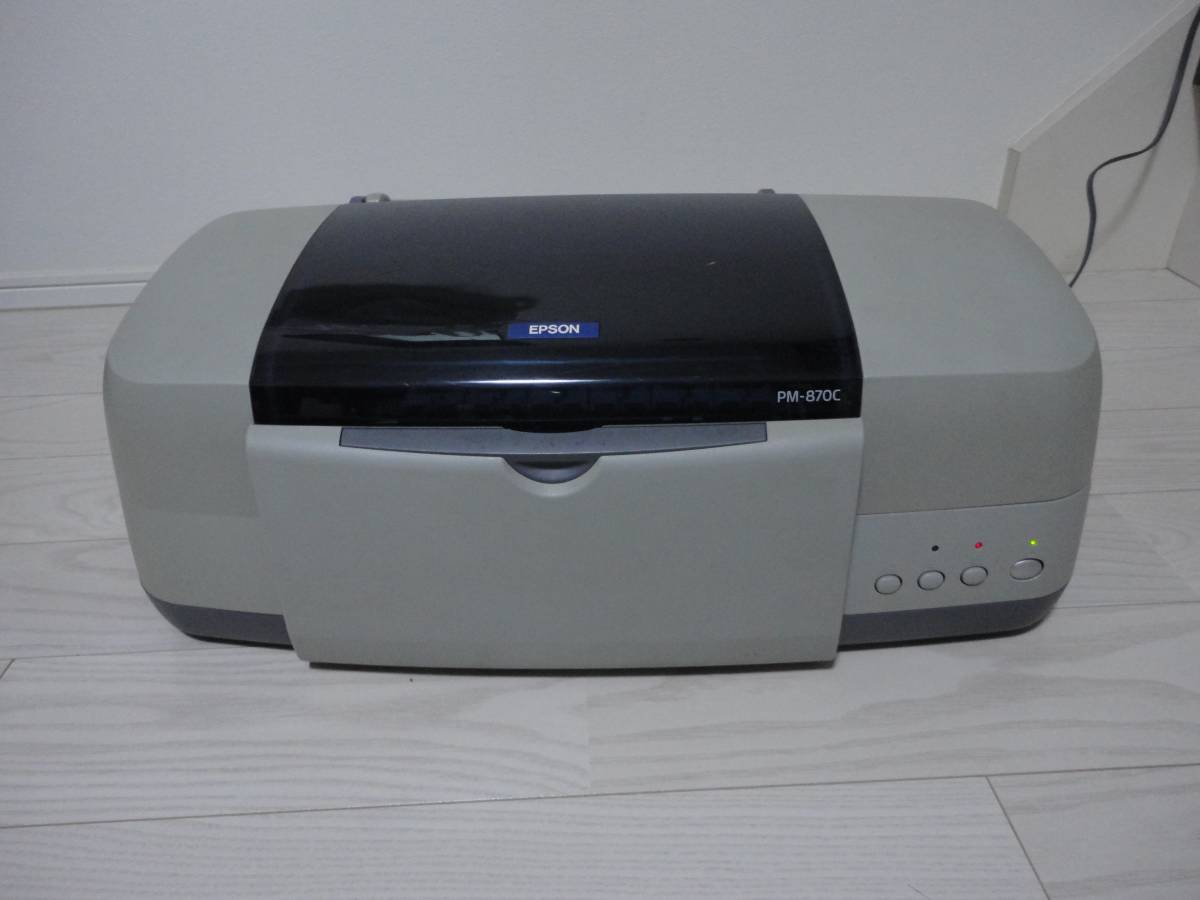 【やや傷や汚れあり】EPSON/エプソン PM-870C インクジェットプリンターの落札情報詳細 - Yahoo!オークション落札価格検索 ...