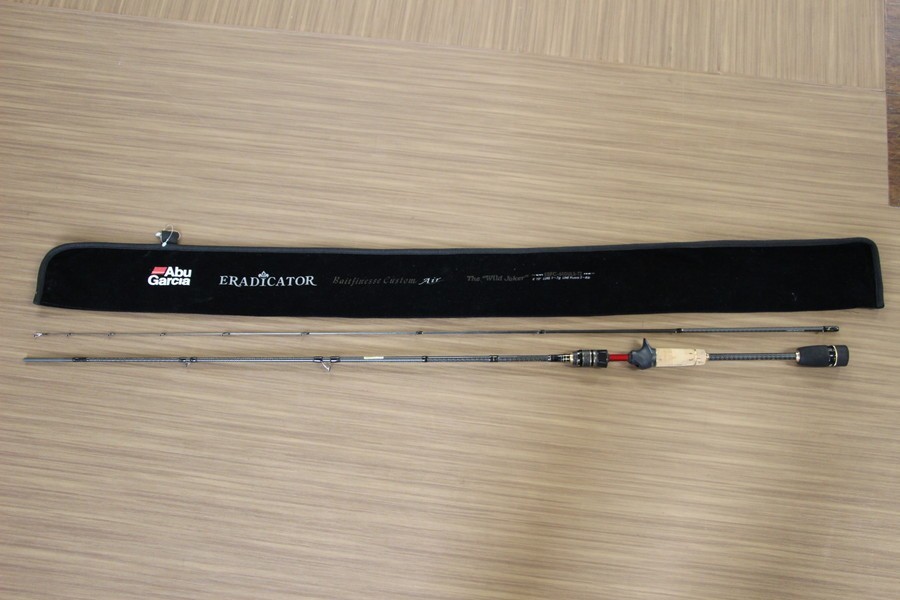 【傷や汚れあり】122 e3386 AbuGarcia アブガルシア エラディケーター ベイトフィネスカスタムエア EBFC-610ULS-TZ ソルトルアーロッドの落札情報詳細 - ヤフオク ...