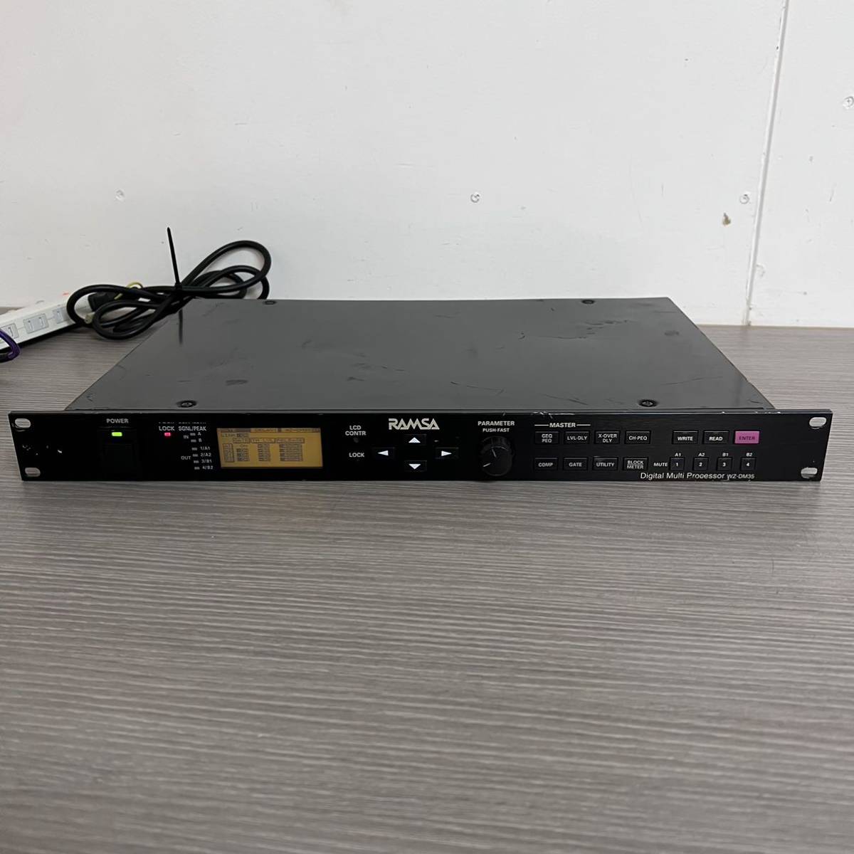 【傷や汚れあり】管4125 Panasonic RAMSA WZ-DM35 パナソニック ラムサ デジタルマルチプロセッサー の落札情報詳細 ...