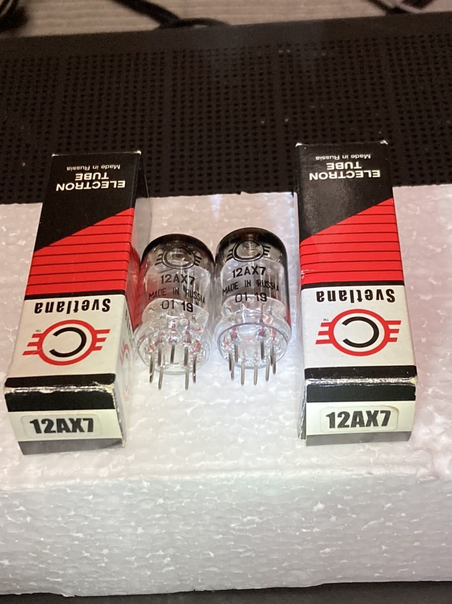 【目立った傷や汚れなし】Svetlana スベトラーナ 12AX7 ジャンクの落札情報詳細 - ヤフオク落札価格情報 オークフリー