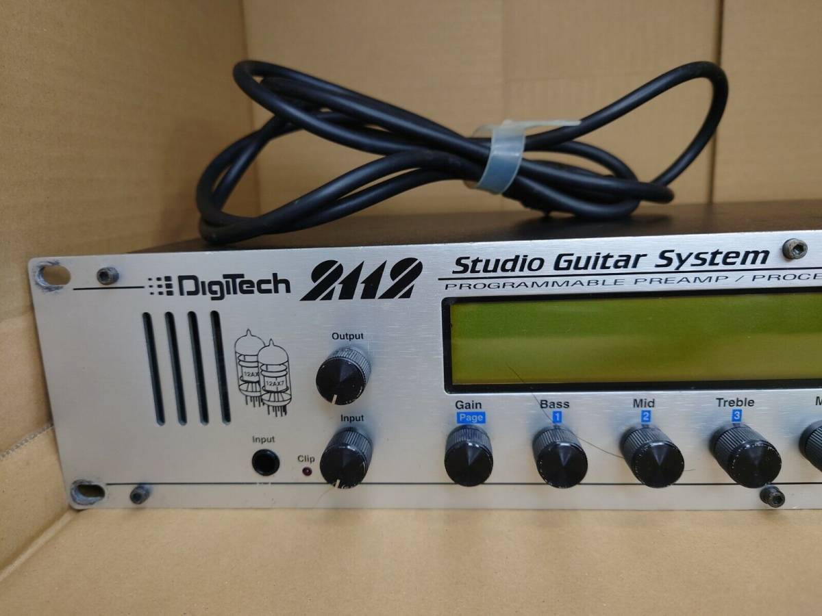 【傷や汚れあり】DigiTech デジテック GSP 2112 STUDIO TUBE ギター用プリアンプ B-50 の落札情報詳細 ...