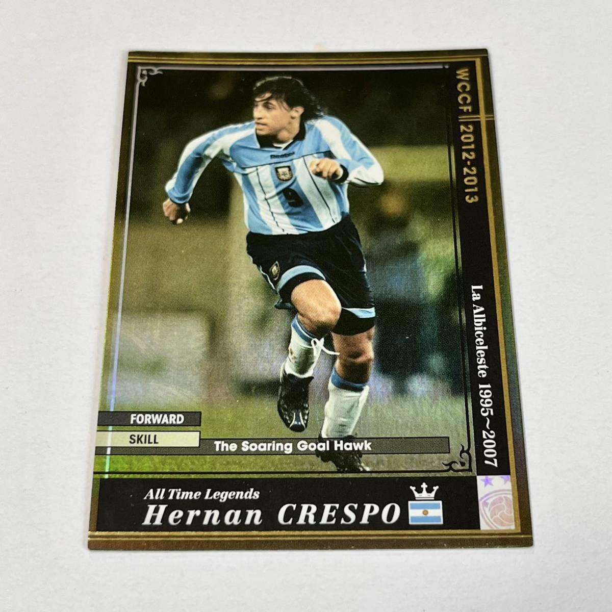 【やや傷や汚れあり】♪♪WCCF 12-13 ATLE エルナン・クレスポ Hernan Crespo La Albiceleste ♪三点落札で普通郵便送料無料♪の落札情報詳細 - ヤフオク ...