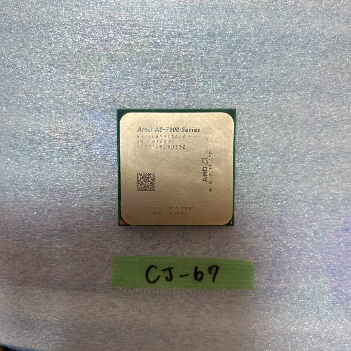 【傷や汚れあり】CJ-67 激安 CPU AMD A8-7600 AD760BYBI44JA 動作品 同梱可能 の落札情報詳細| ヤフオク落札 ...