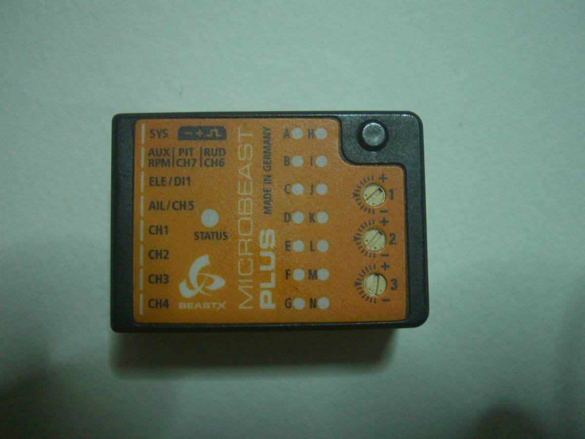 【傷や汚れあり】ALIGN 3G ジャイロ MICROBEAST PLUSの落札情報詳細 - ヤフオク落札価格検索 オークフリー