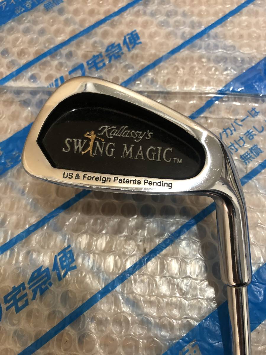 【傷や汚れあり】☆中古品 ゴルフ練習器具 Kallassy's SWING MAGIC キャラシー スイング マジック 5番アイアン 右用☆ ...
