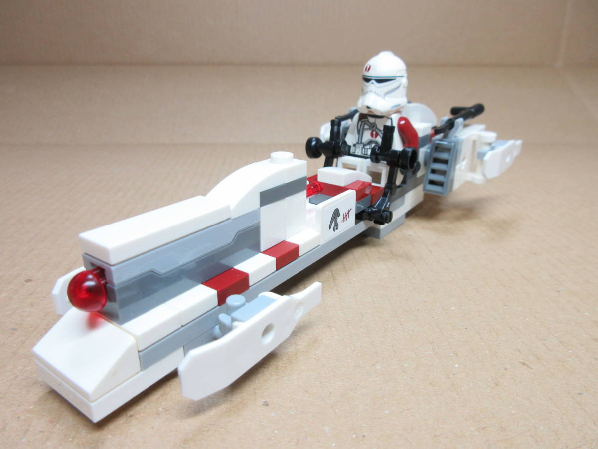 【傷や汚れあり】LEGO★♯75037 付属 コマンダー・ネーオとスピーダー レゴ スターウォーズ 同梱可能 ミニフィグ トルーパー 乗り物 ...