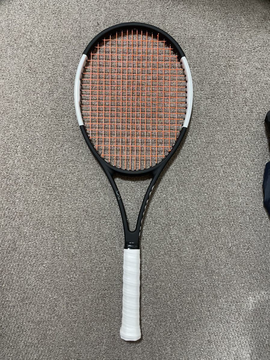 【やや傷や汚れあり】WILSON PRO STAFF RF97 v12.0 Autograph Black & White の落札情報詳細 ...