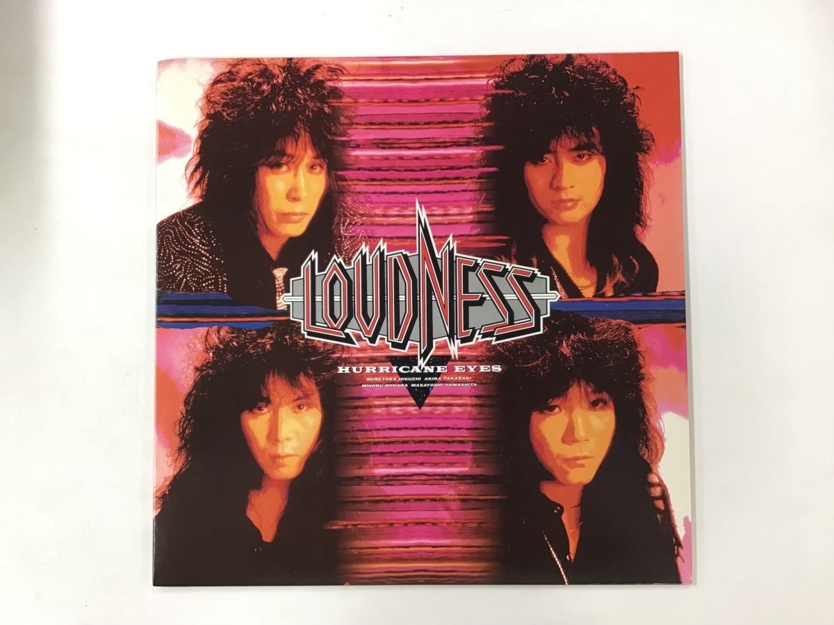 【未使用に近い】美品 LP / LOUDNESS / HURRICANE EYES [0850RN]の落札情報詳細 - ヤフオク落札価格検索 オークフリー