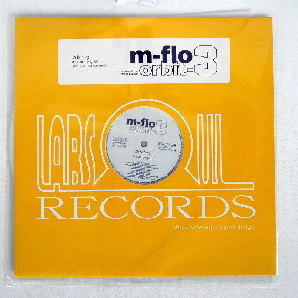 【やや傷や汚れあり】M-FLO/ORBIT-3/LABSOUL RECORDS LSR-033の落札情報詳細 - Yahoo!オークション落札価格検索 オークフリー