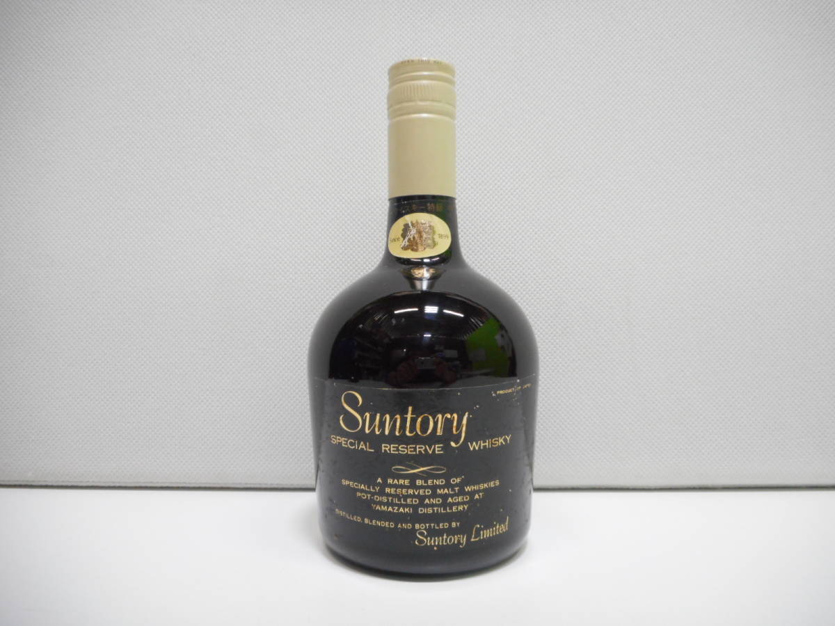 【やや傷や汚れあり】g25482ha3s Suntory Reserve サントリー スペシャル リザーブ 干支ラベル 辰歳 龍 国産