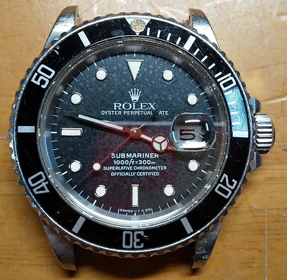 【やや傷や汚れあり】【希少】 ROLEX ロレックス 168000 R番 サブマリーナ トリプルゼロ デイト 自動巻き 動作確認済みの落札情報 ...