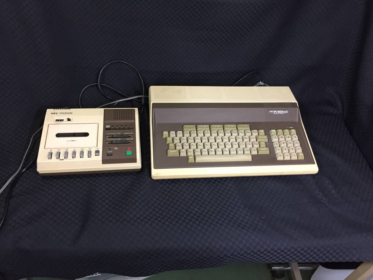 【全体的に状態が悪い】 1円～ 送料無料 ジャンク品 通電確認済み レトロパソコン NEC PC8001mk2 Date Recorder PC-6082付き 純正ケーブルなしの落札情報詳細 ...