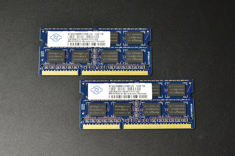 【目立った傷や汚れなし】国内発送 Mac対応 メモリ Nanya DDR3 2GB×2枚 PC3-10600S 中古品 1-12の落札情報詳細 - Yahoo!オークション落札価格検索 オークフリー