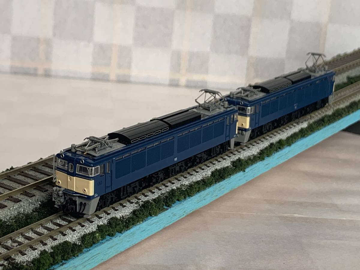 【未使用に近い】Nゲージ、TOMIX. JR EF63 Electric Locomotive （BLUE) 2item-SET.の落札情報 ...
