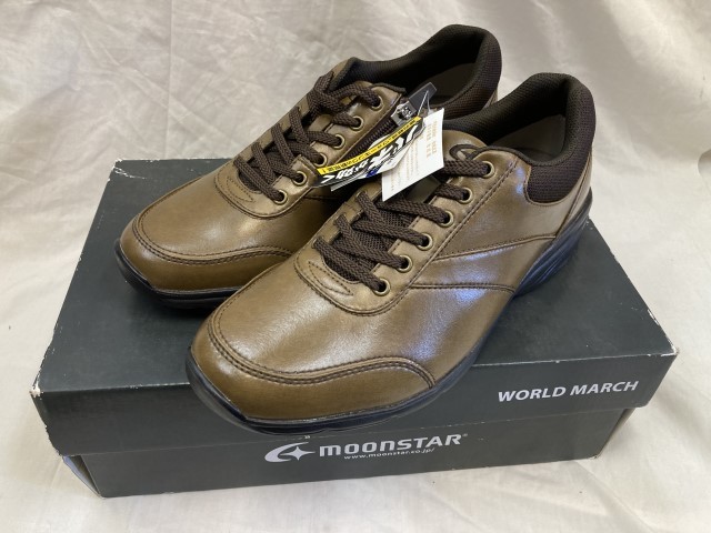 【未使用】未使用 MOONSTAR ムーンスター ウォーキングシューズ 26.0㎝ 4E WM3015SP Aキャメル 茶系の落札情報詳細 - ヤフオク落札価格検索 オークフリー