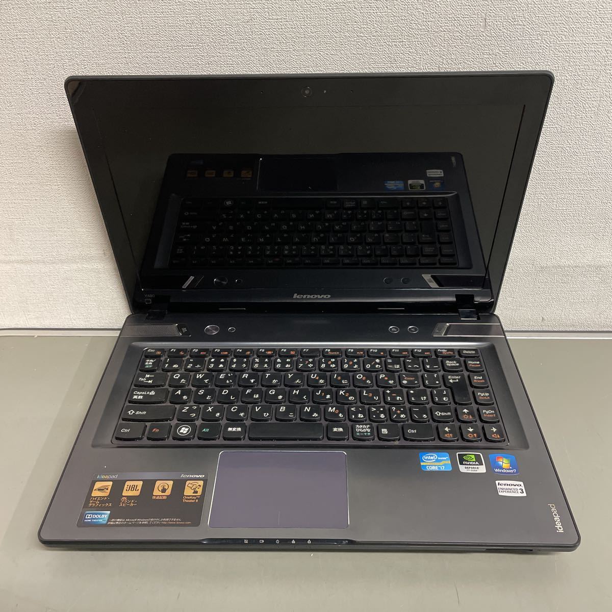 【傷や汚れあり】き29 Lenovo ideapad Y480 Core i7-3610QM 4GB の落札情報詳細 - ヤフオク落札価格情報 ...