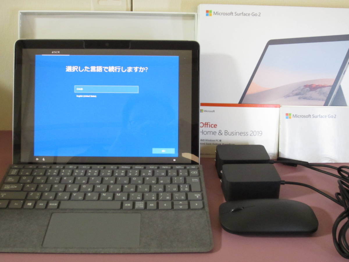 【未使用に近い】★☆マイクロソフト Surface Go 2 LTE Advanced(SIMフリー)+純正KBセット☆★ の落札情報詳細 ...