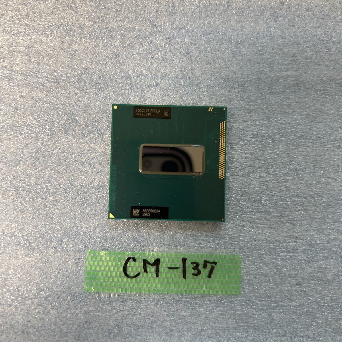 【傷や汚れあり】CM-137 激安 CPU Intel Core i7 3630QM SR0UX 2.40GHz 動作品 同梱可能 の落札情報詳細| ヤフオク落札価格情報 オークフリー