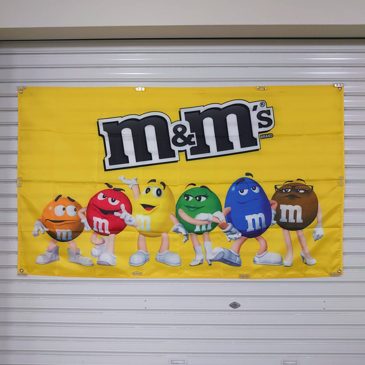 【未使用】M&M'S フラッグ P103/B 海外限定品 エムアンドエムズ バナー タペストリー ガレージ装飾 限定チョコレート 旗 ポスターアメリカン雑貨 看板 の落札情報詳細| ヤフオク ...