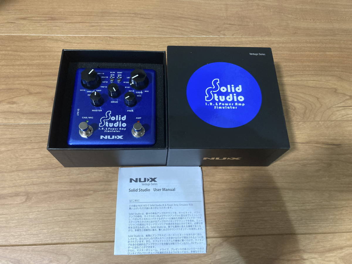 【未使用に近い】【新品同様】NUX NSS5 Solid Studio + (おまけ)ZOOM G1 on 【送料無料】の落札情報詳細 - ヤフオク落札価格検索 オークフリー