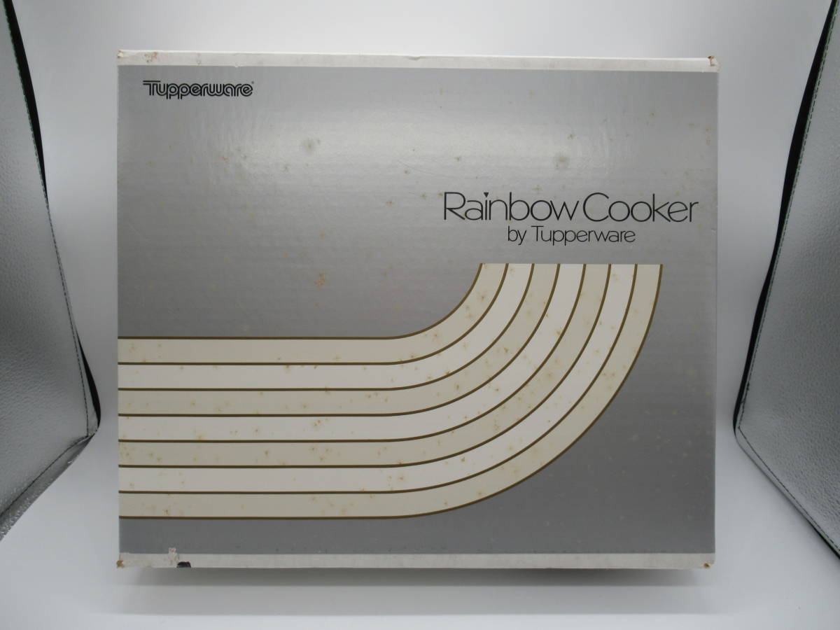 【傷や汚れあり】【Y3945-2】未使用 Rainbow Cooker レインボークッカー Tupperware タッパーウェア 26㎝ 浅鍋 ...