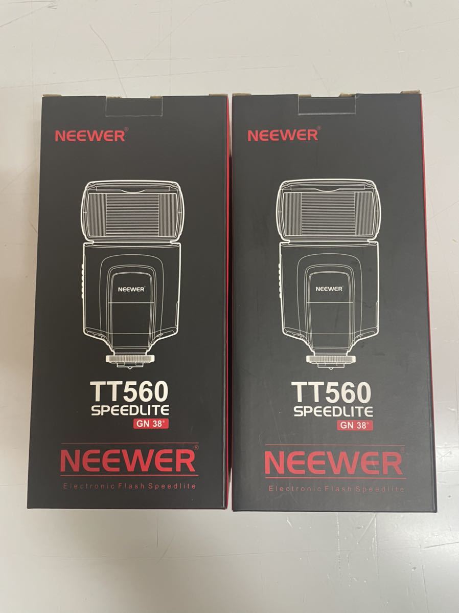 【未使用に近い】C01011 NEEWER スピードライト TT560 SPEEDLITE ストロボ 未使用 2点セット の落札情報詳細 ...