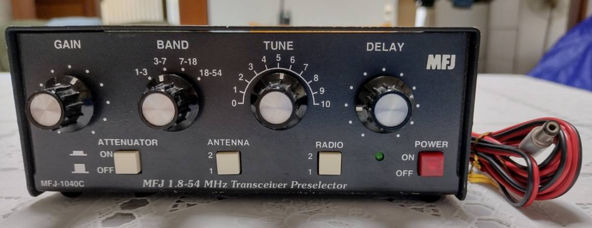 【やや傷や汚れあり】MFJ 1.8-54MHz Transceiver Preselector MFJ-1040C の落札情報詳細| ヤフオク落札価格情報 オークフリー