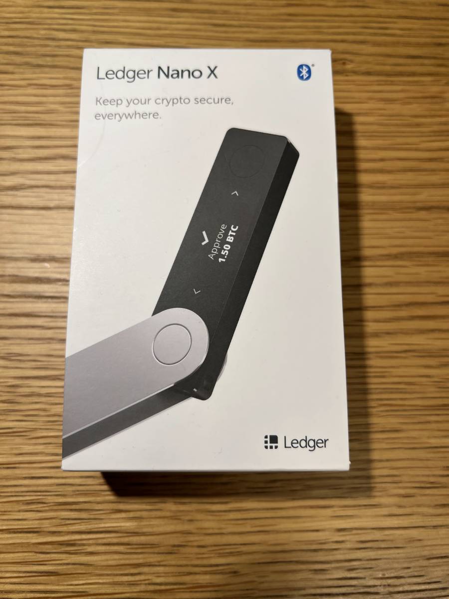 【未使用に近い】Ledger Nano X（レジャーナノ X）USB・Bluetooth型ハードウェアウォレット（暗号資産用）の落札情報詳細 ...