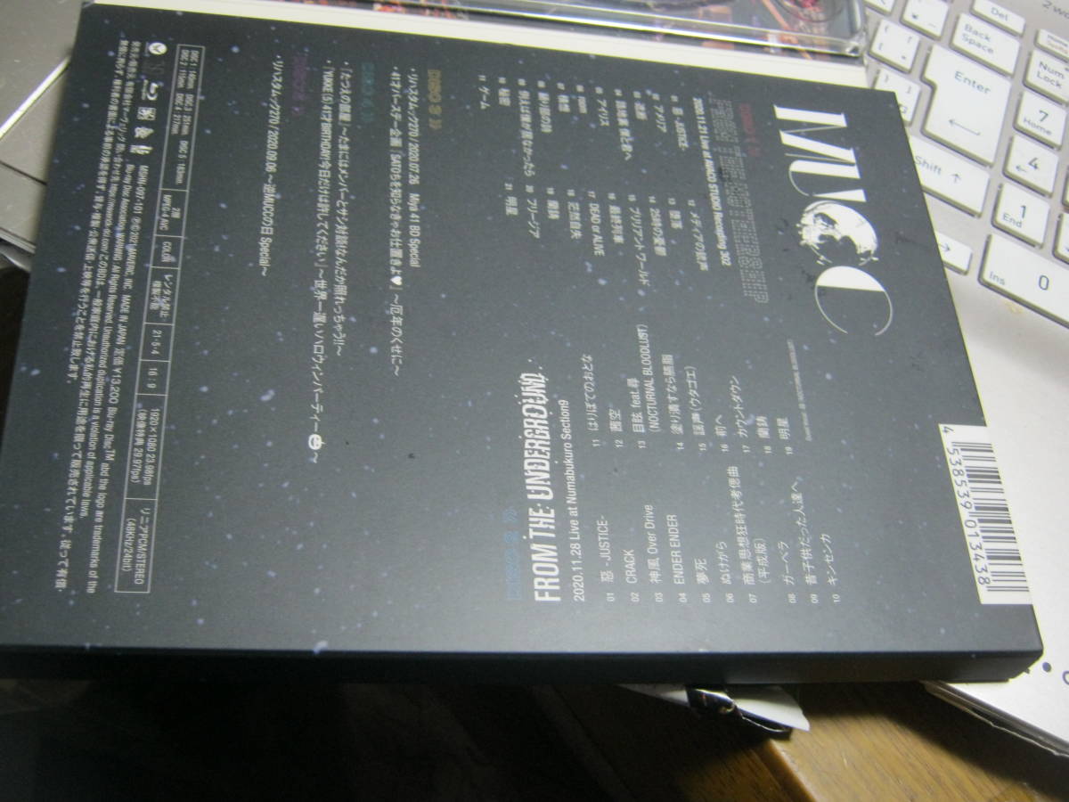 【目立った傷や汚れなし】MUCC ムック / FROM THE MOTHERSHIP FROM THE UNDERGROUND FC 朱ゥノ吐 VIP会員限定生産盤 blu-ray 5枚組 逹 ...