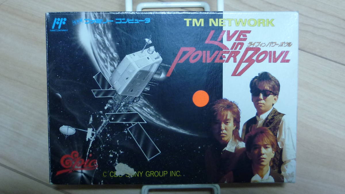 【全体的に状態が悪い】【FC】ファミコン TM NETWORK LIVE in POWER BOWL ティーエムネットワーク 箱説付の落札情報 ...