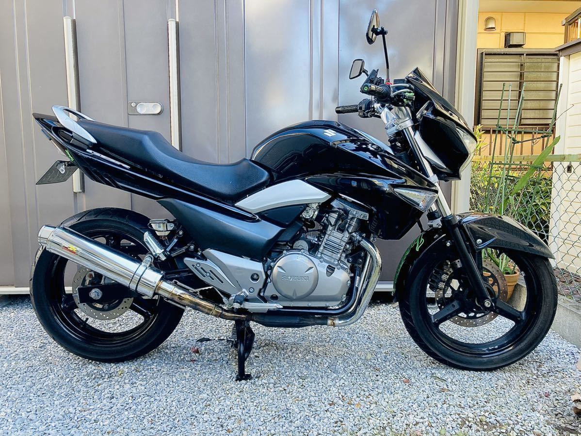 【傷や汚れあり】好調&低走行11,626km GSR250 社外マフラー ninjaスクリーン フェンダーレスの落札情報詳細 - ヤフオク落札 ...