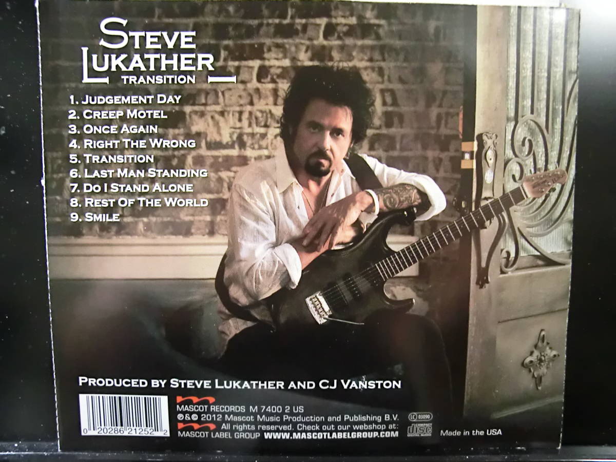 【未使用に近い】STEVE LUKATHER / TRANSITION スティーヴ・ルカサー *CD *TOTO *TAL ...
