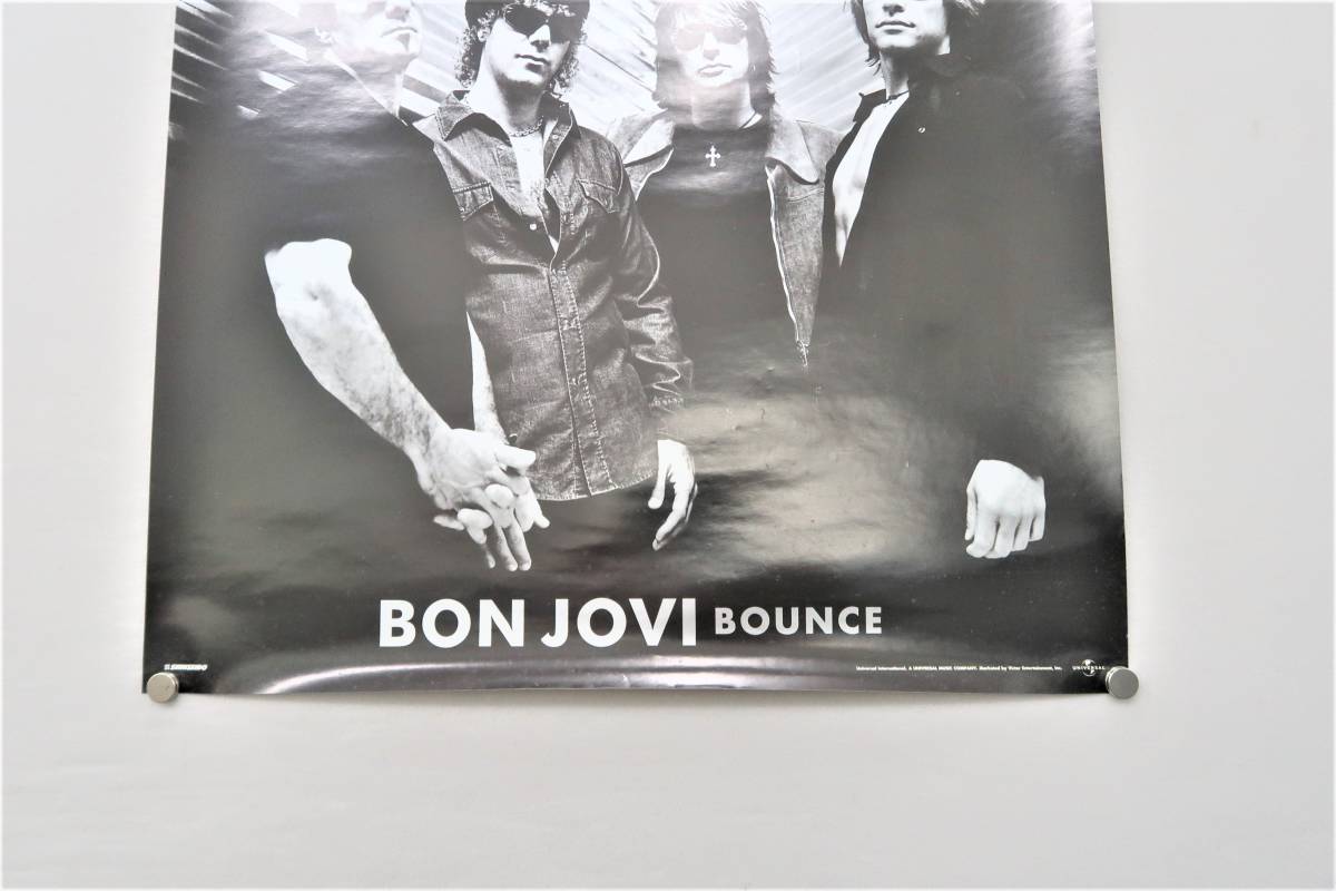 【傷や汚れあり】ks39【 BON JOVI 】 ボン・ジョヴィ BOUNCE ポスター 当時物 新星堂 保管現状品の落札情報詳細 ...