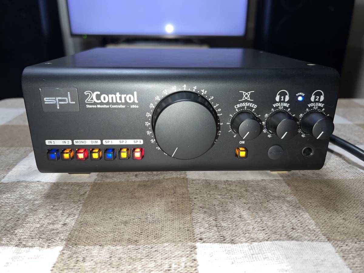 【やや傷や汚れあり】SPL 2control Model 2861 (国内正規 エレクトリ) マニュアル付き モニターコントローラーの落札情報詳細 - ヤフオク落札価格検索 オークフリー