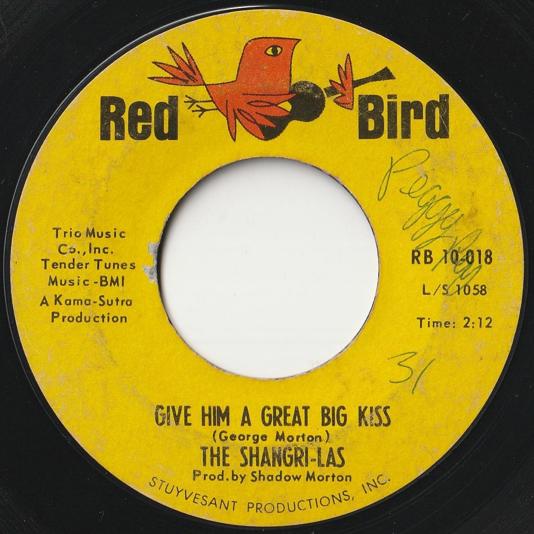 【傷や汚れあり】Shangri-Las Give Him A Great Big Kiss / Twist And Shout Red ...