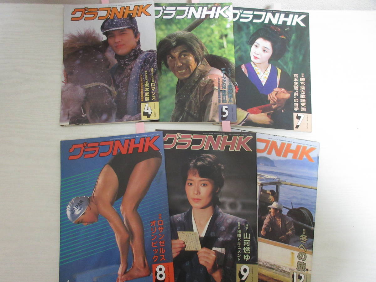 【傷や汚れあり】和18408 グラフNHK 1984年6冊 昭和 樋口可南子 役所広司 レッツゴーヤング 太田貴子 新井由美子 山崎浩子 長崎宏子/水着 島田陽子 浜美枝の落札情報詳細 ...