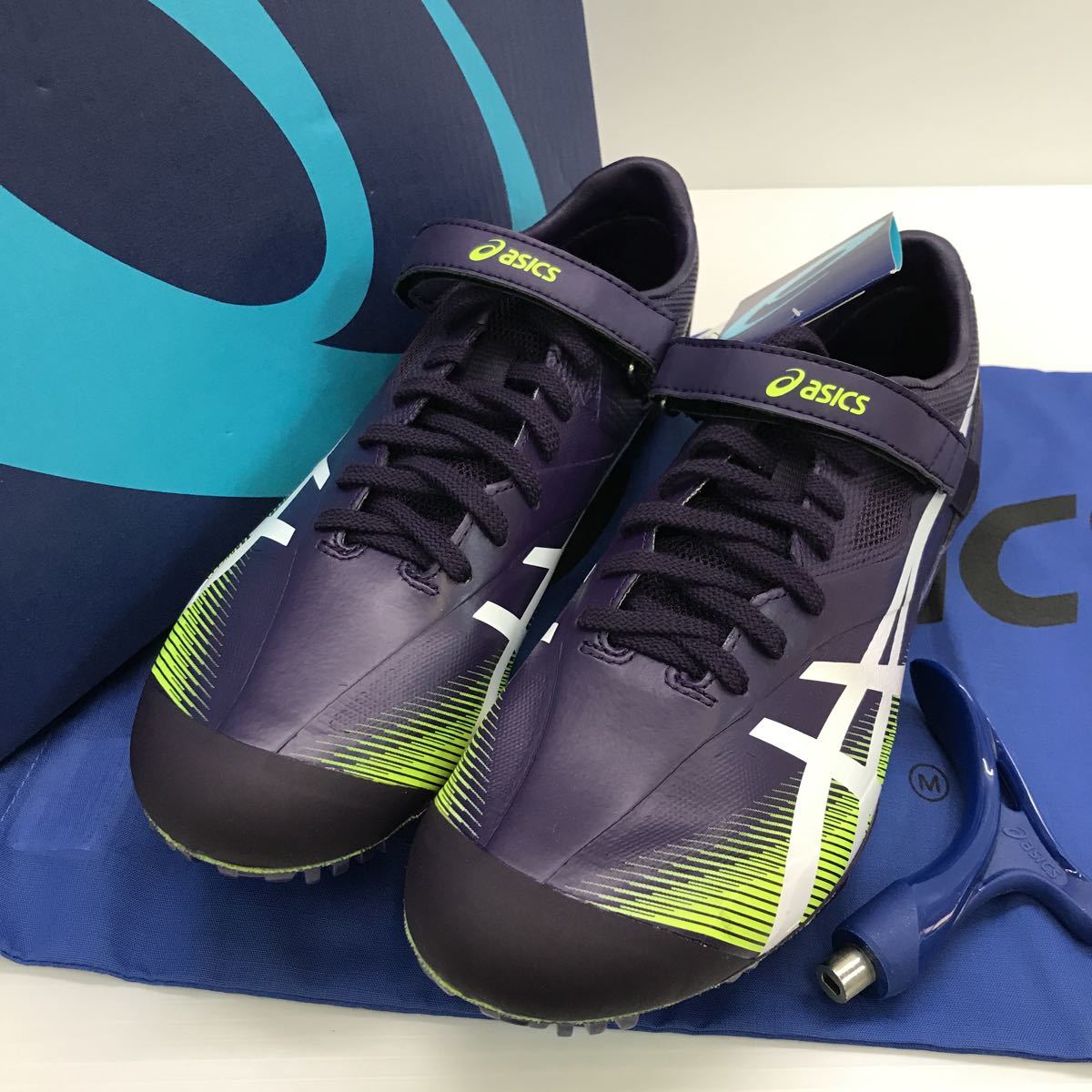 【未使用】H-3014 26.0cm 未使用品 アシックス asics SP BLADE SF 2 1093A001 短距離用 陸上スパイクの ...