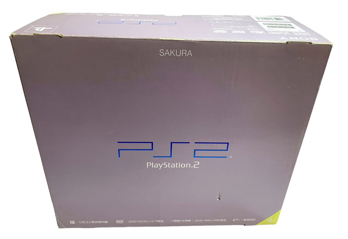 【やや傷や汚れあり】PlayStation 2 SAKURA SCPH-50000SA PS2 本体の落札情報詳細 - ヤフオク落札価格検索 オークフリー