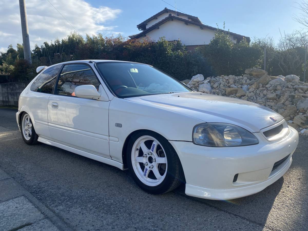 【走行距離 99,319 km】ホンダ シビック タイプR 平成12年 EK9 B16B VTEC 5速 テイン車高調 15インチTE37 大阪環状 の落札情報詳細 - ヤフオク落札価格情報 ...