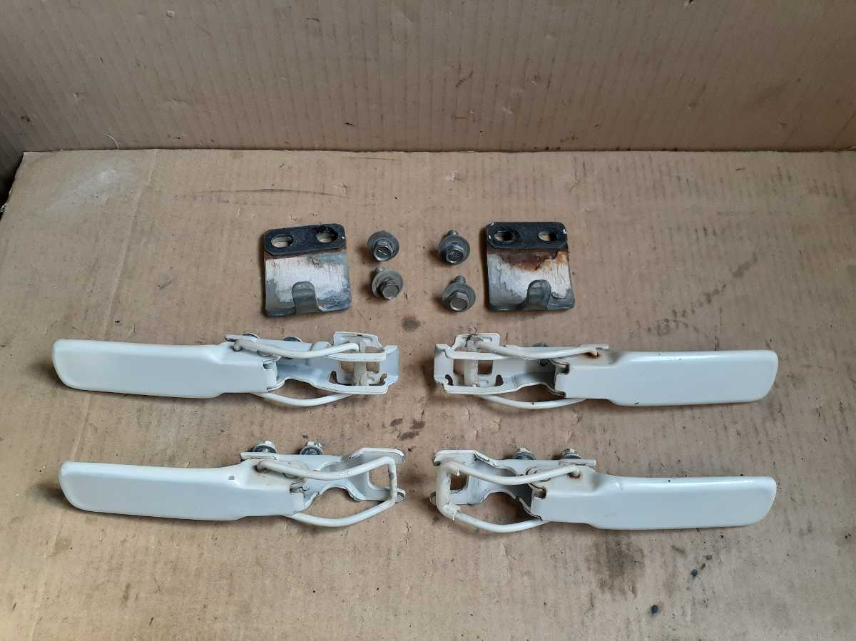 【傷や汚れあり】S200P ハイゼット トラック アオリハンドル 1台分セット ラッチ ダイハツ 66101-87511-000 66019 ...