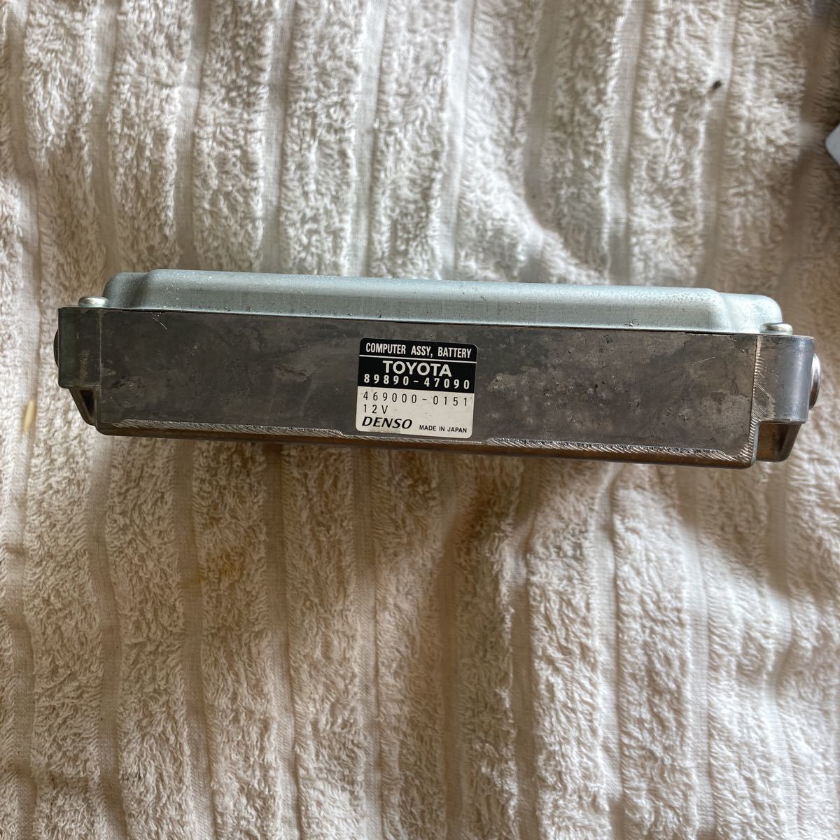 【目立った傷や汚れなし】20プリウス NHW20 ハイブリッド バッテリー コンピュータ ボルテージセンサー 89890-47090の落札情報詳細 - Yahoo!オークション落札価格検索 ...