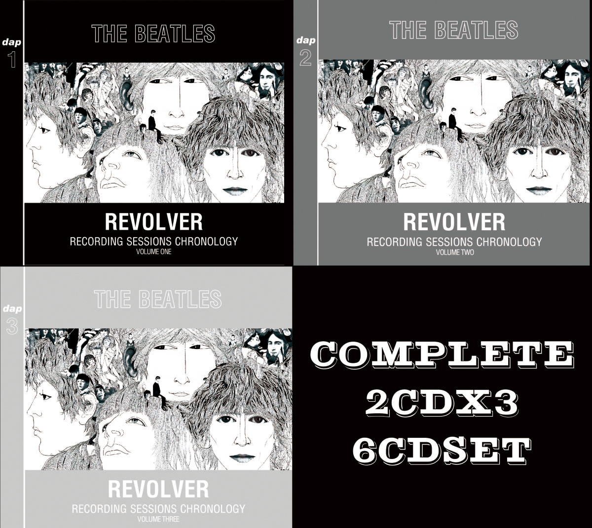 【未使用】THE BEATLES / REVOLVER : RECORDING SESSIONS CHRONOLOGY =VOLUME 1 ...