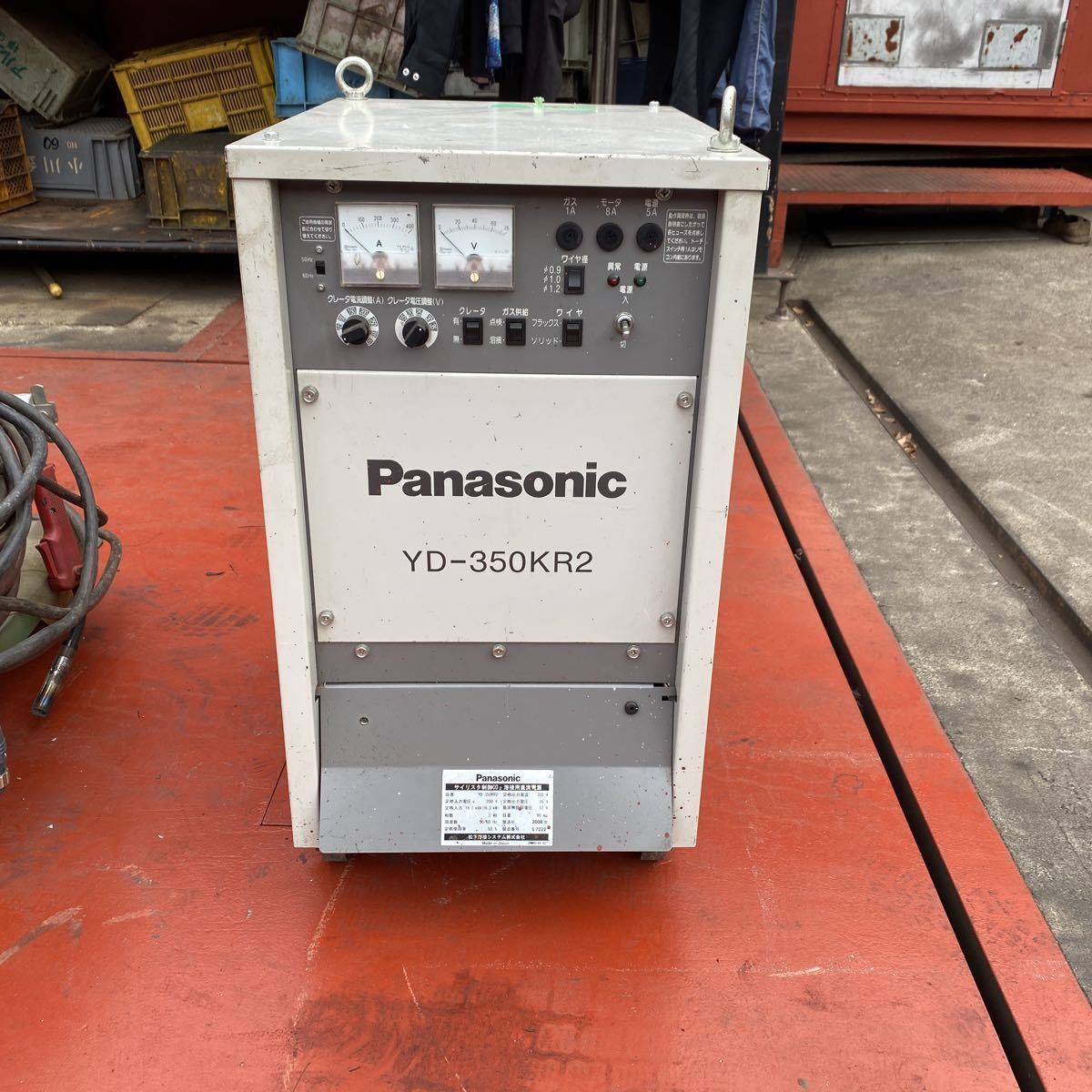 【傷や汚れあり】W10 パナソニック 半自動溶接機 Panasonic YD-350KR2 年式2008 溶接テストOK サイリスタ制御 CO2/MAG自動溶接機 の落札情報詳細| ヤフオク ...