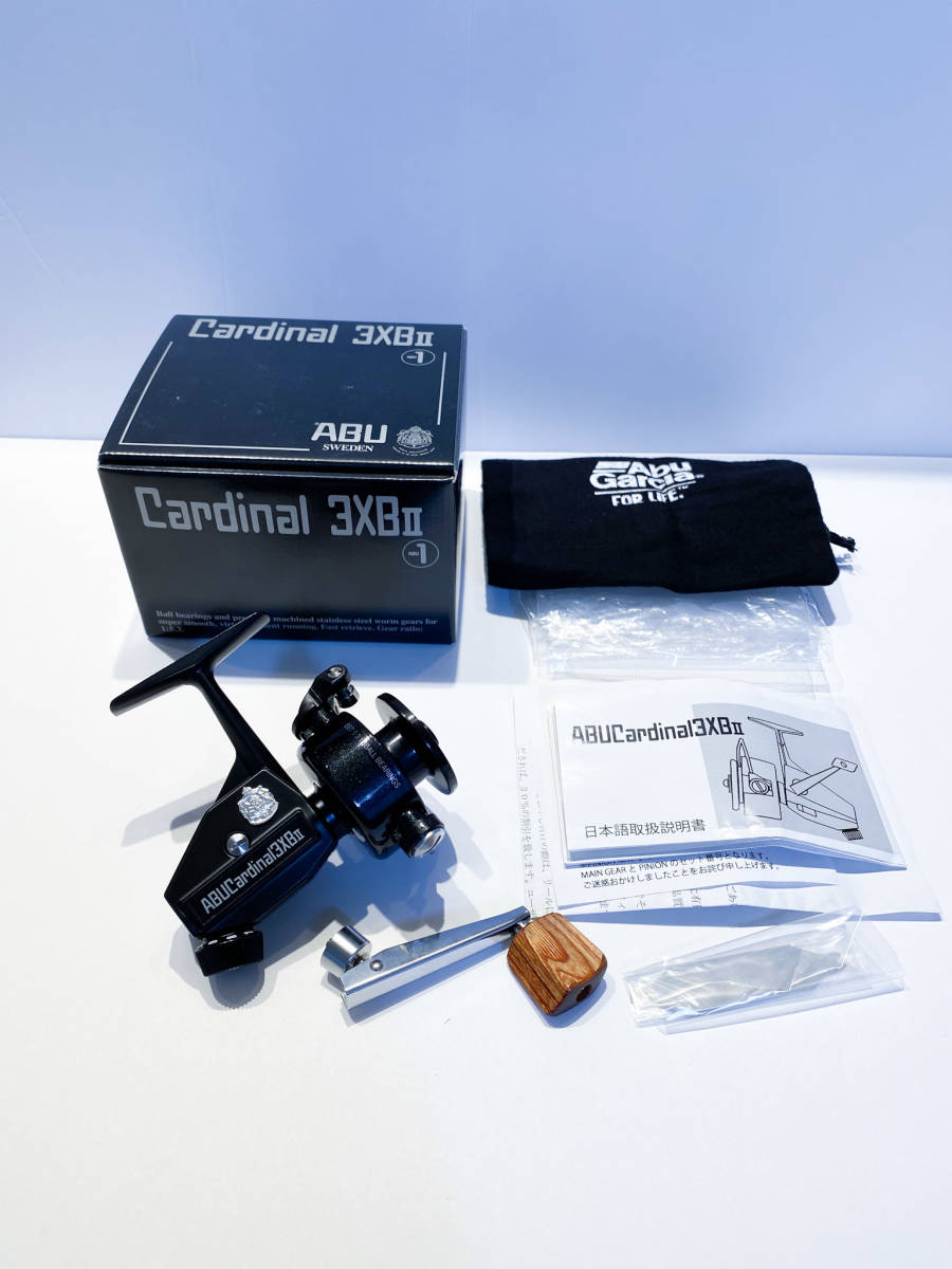 【未使用】【新品未使用】 Abu Garcia Cardinal 3XBⅡ カーディナル 3XB 2 スピニング リール カージナル 3X ...