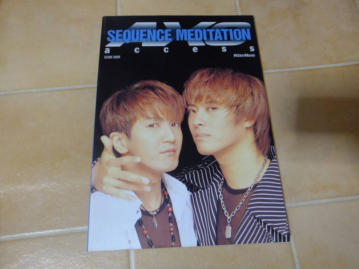 【やや傷や汚れあり】バンドスコア・楽譜 access SEQUENCE MEDITATIONの落札情報詳細 - ヤフオク落札価格検索 オークフリー